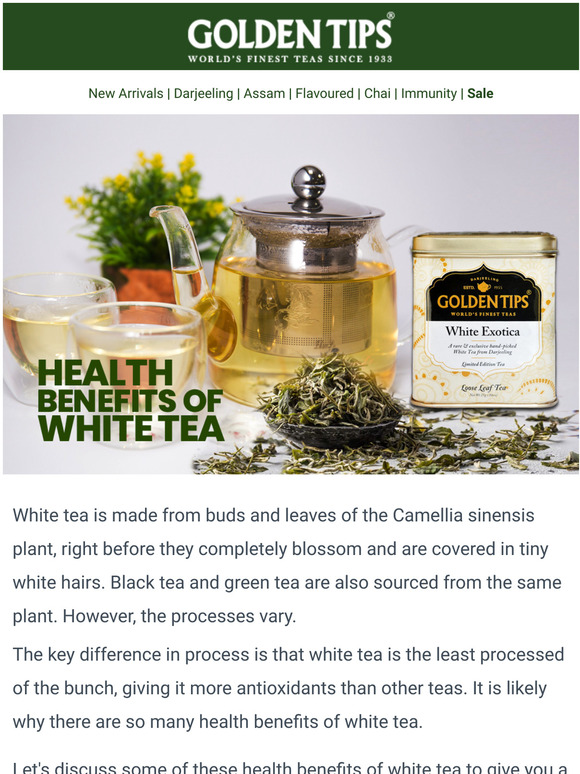 Golden Tips Tea: 5 Amazing Health Benefits of Assam Teas | Milled