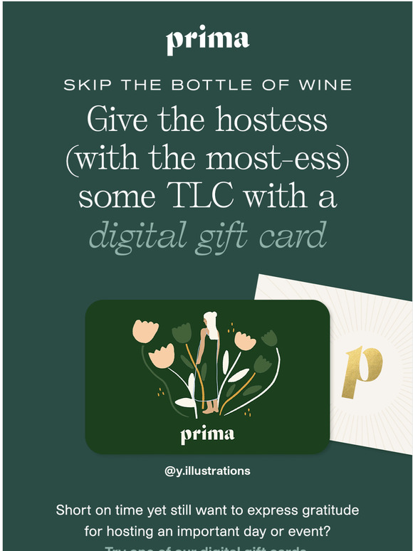 Prima: Did you remember to get a gift? | Milled