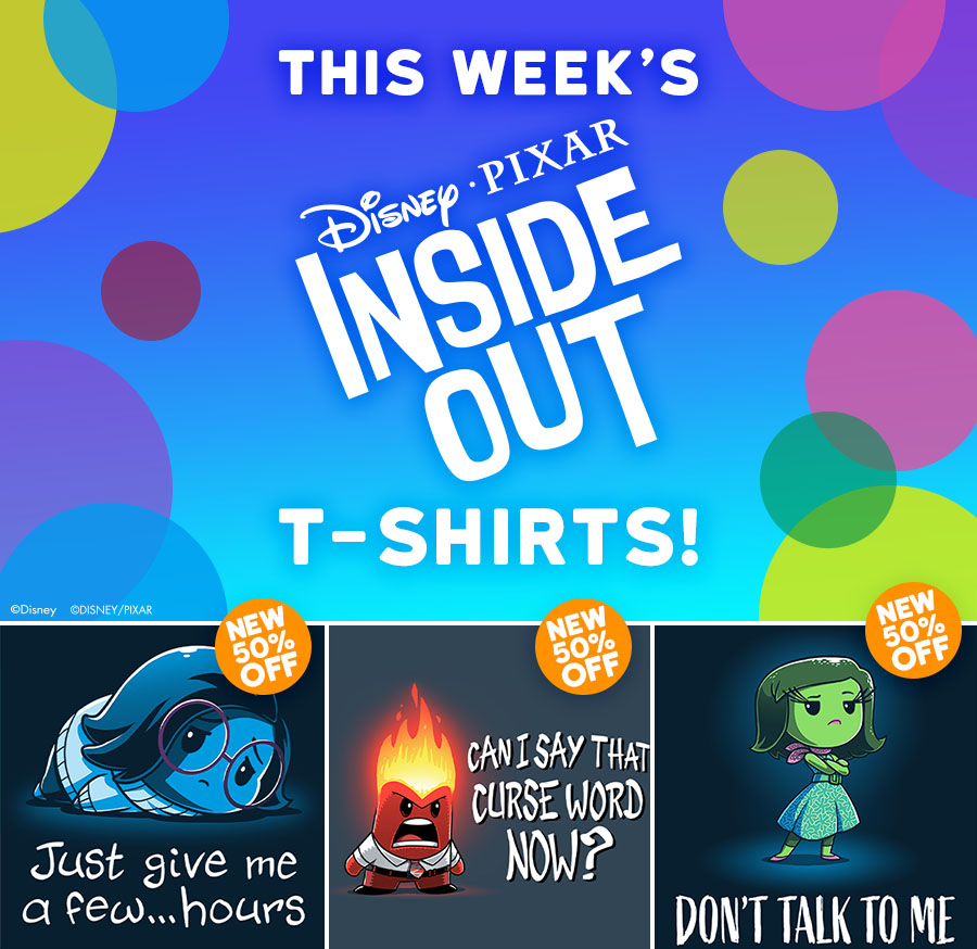TeeTurtle: NEW Inside Out t-shirts! | Milled