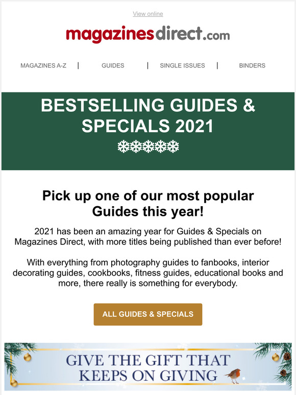 Magazines Direct: Pick Up One of 2021's Most Popular Guides! | Milled