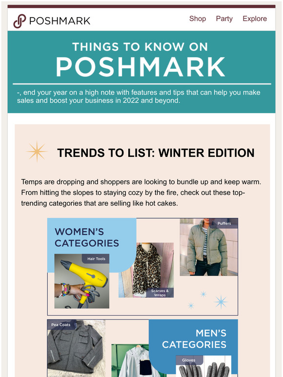 Poshmark: How to end 2021 with SALES | Milled