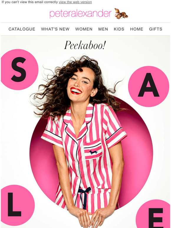 Peter Alexander: Spot a deal, 750+ styles on SALE now! | Milled