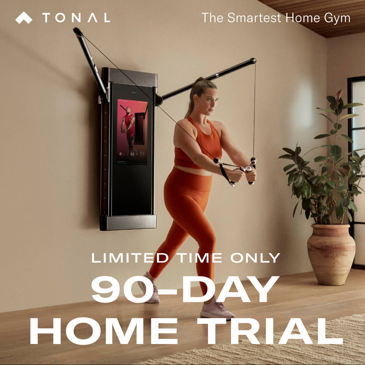 Tonal: Introducing: Tonal 90-Day Home Trial | Milled