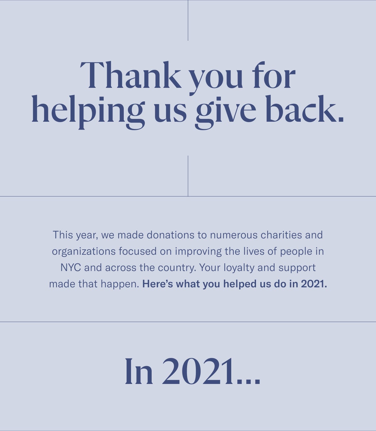 Proper Cloth: Thank You for Helping Us Give Back // $20 donated for ...