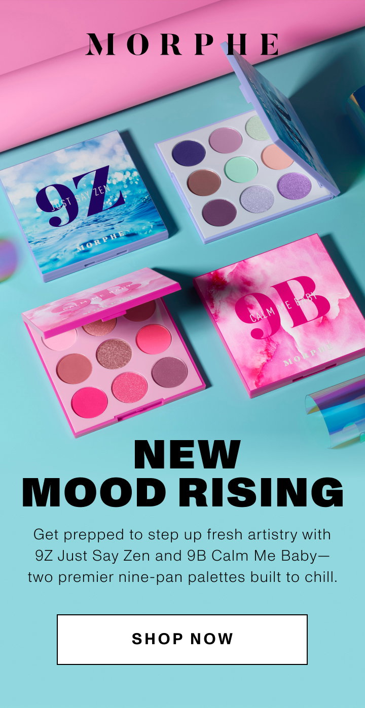 Morphe: NEW periwinkles! NEW pinks! NEW palettes. | Milled