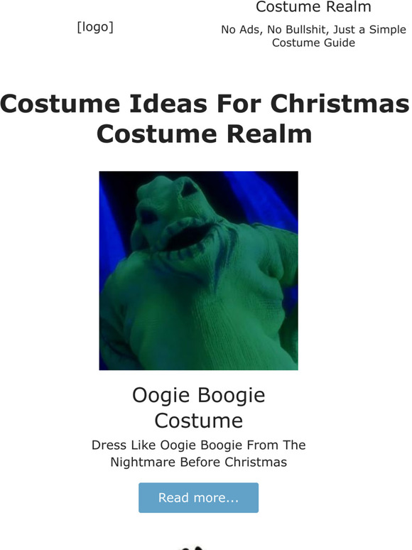 Costumerealm Costume Ideas For Christmas Milled costumerealm-costume-ideas-for-christmas-milled