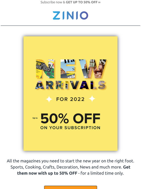 ZINIO Digital Magazines: Out with the old, in with the new | Milled