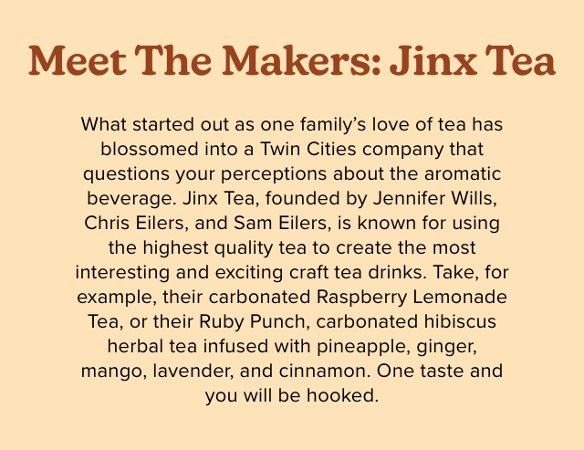 eyebobs: Meet The Makers: Jinx Tea! | Milled