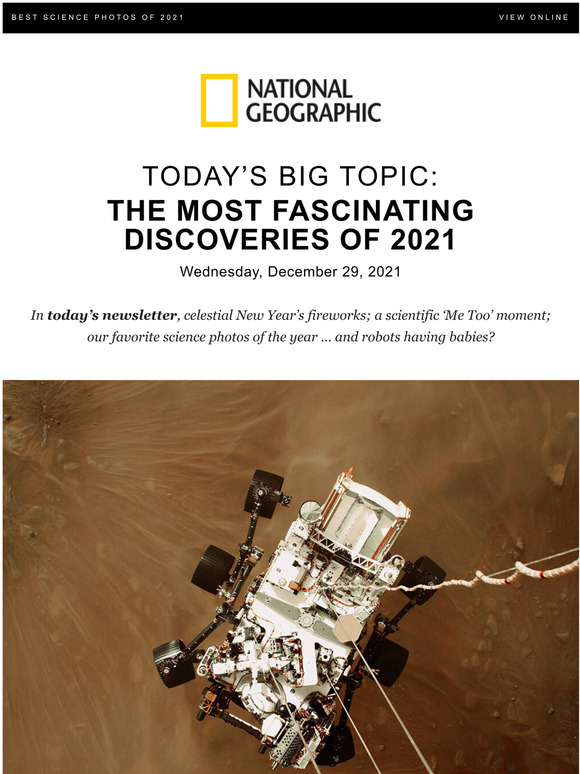 National Geographic: 2021s most fascinating science discoveries | Milled