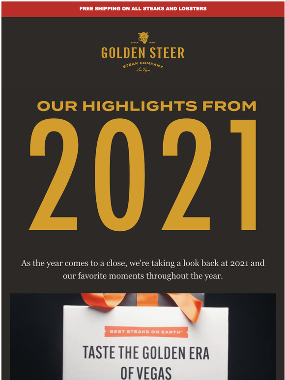 Golden Steer Steak Company: A toast to another incredible year! | Milled