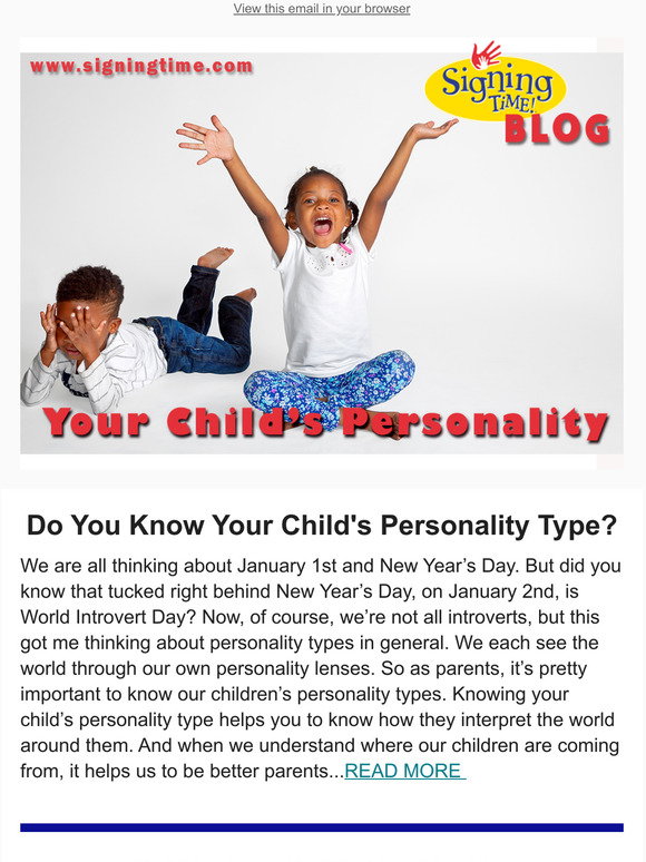 Two Little Hands: Do you know your kid's personality type? | Milled