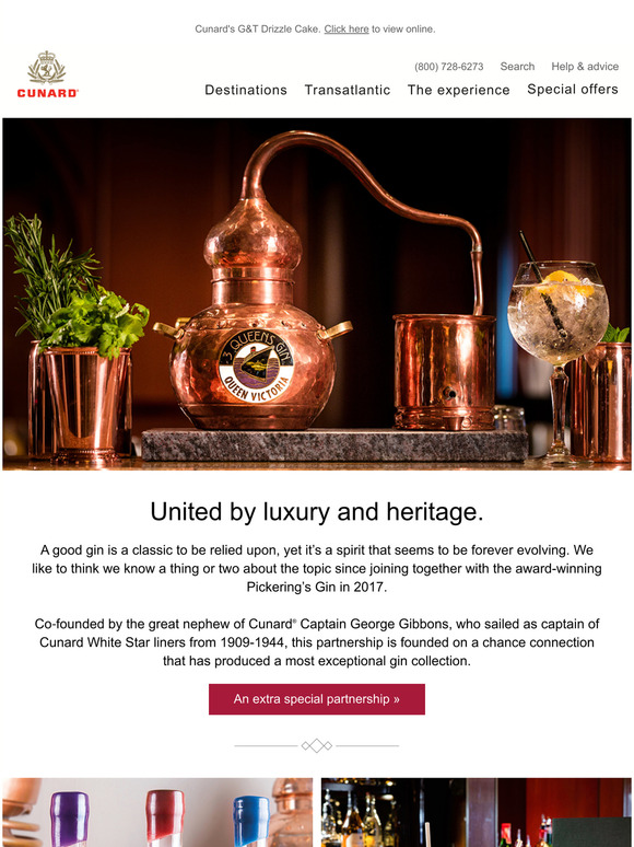 Cunard Cruises: A special partnership and an exclusive Cunard recipe ...