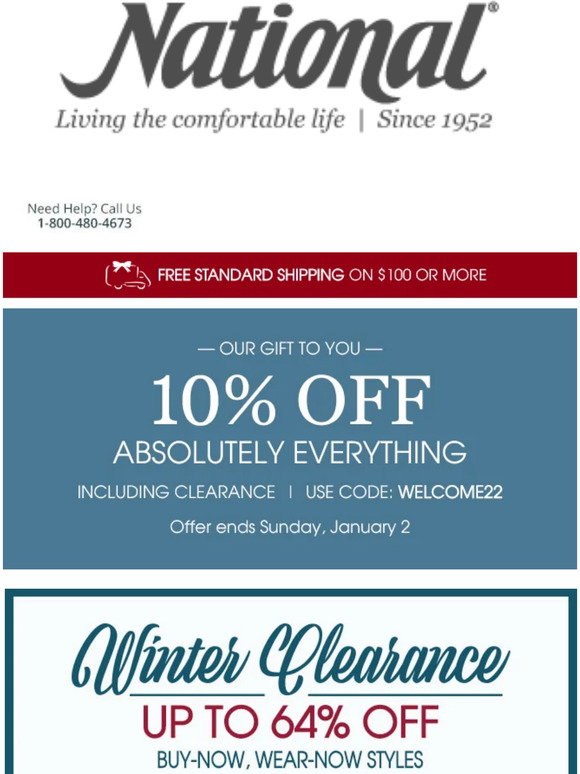 ShopNational: Top-Notch Styles Starting at Just $10.95 | Milled