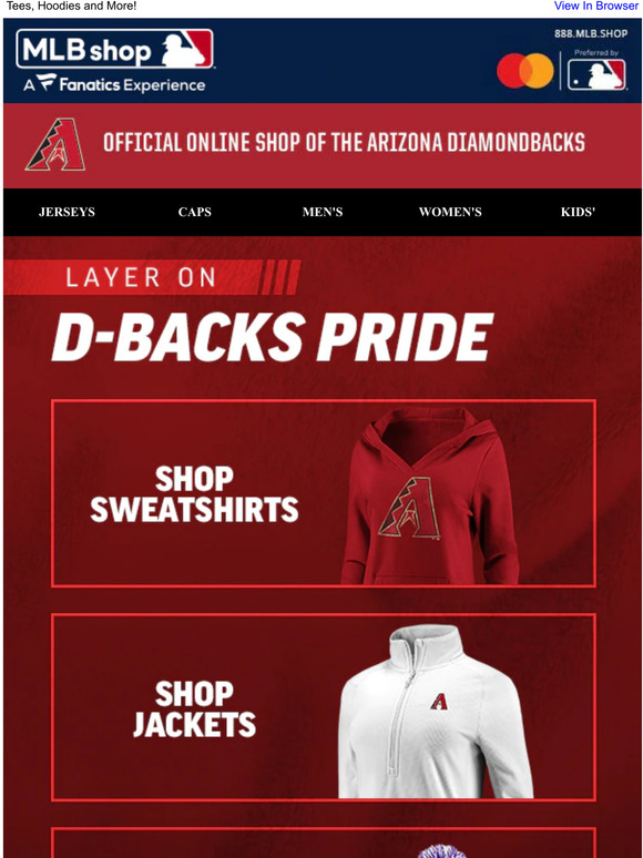 MLB: Show Your D-backs Pride in Layers >> | Milled