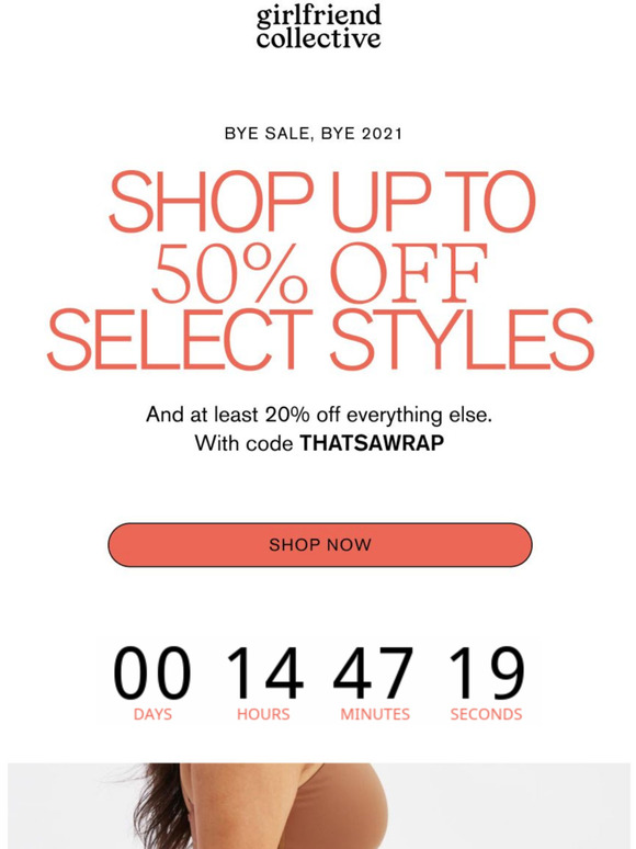 Girlfriend Collective: BYE SALE, BYE 2021 | Milled