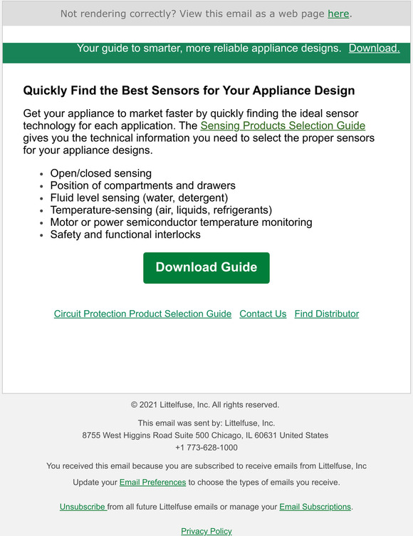 Littelfuse: The Sensors You Need for Smart Appliance Design | Milled