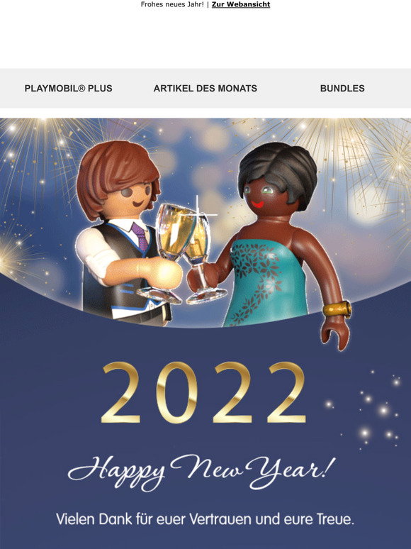 PLAYMOBIL US: Frohes neues Jahr wnscht PLAYMOBIL | Milled