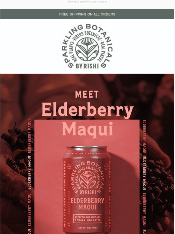 Rishi Tea: Meet Elderberry Maqui | Milled