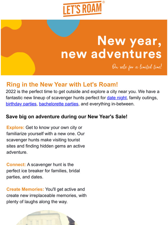 Let's Roam: NYE Flash Sale | Milled