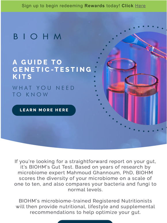 BIOHM: Why Has Goop Included BIOHM's Gut Test in Their Guide? | Milled