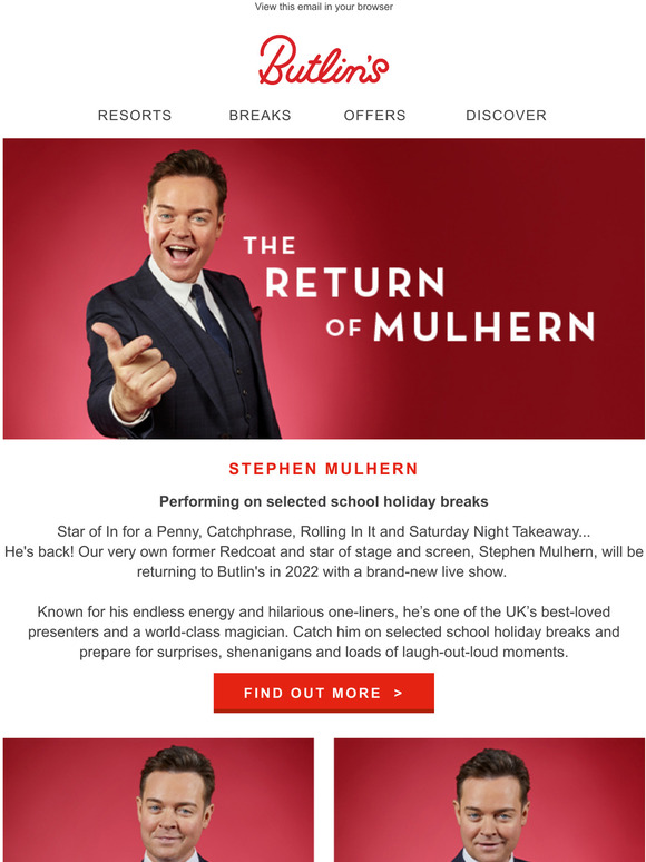 Butlins: Brand new for 2022... | Milled