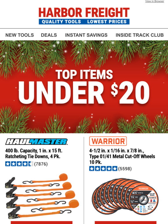 Harbor Freight: These $20 and Items are GOING FAST! | Milled