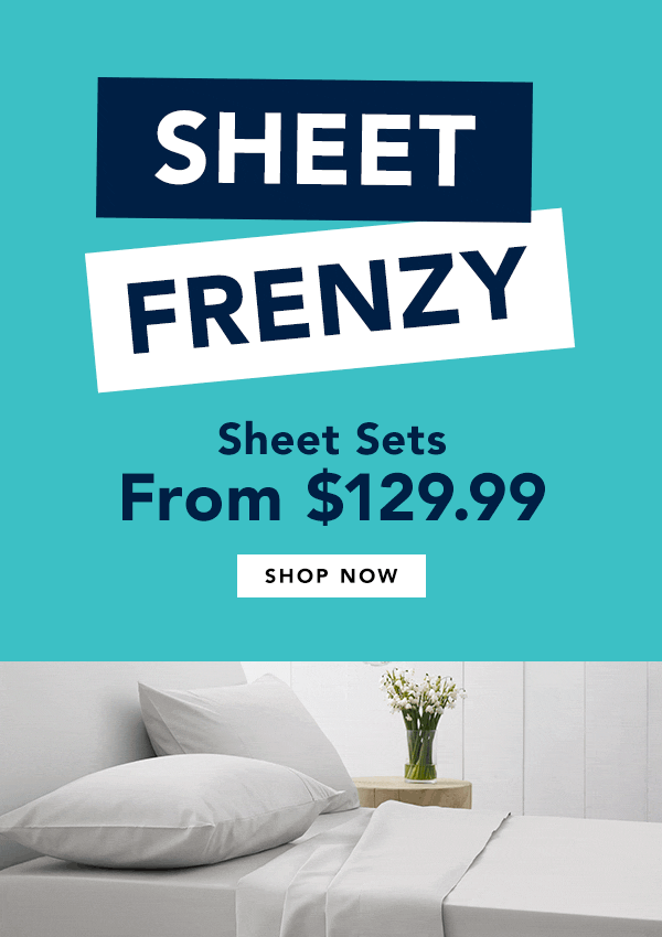 Sheridan: Sheet Frenzy Is Here! Sheet Sets From $129.99 | Milled