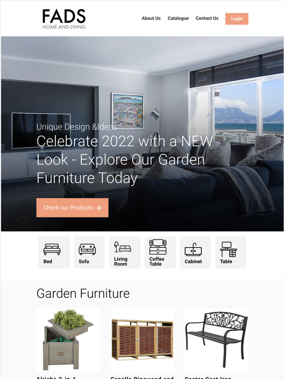 Fads: Garden Furniture | FIRE Pits | Garden Sheds | Garden Lighting ...