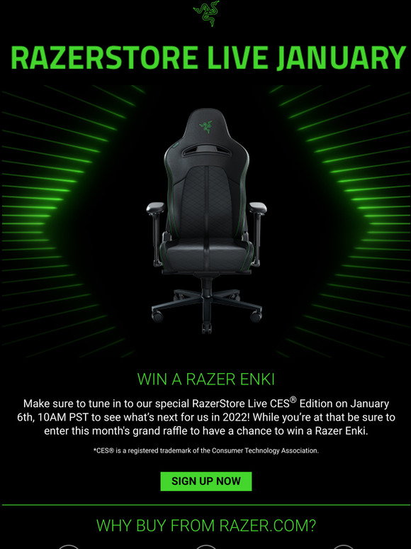 Razer: See What We Have in Store for 2022 at Our CES Edition of ...