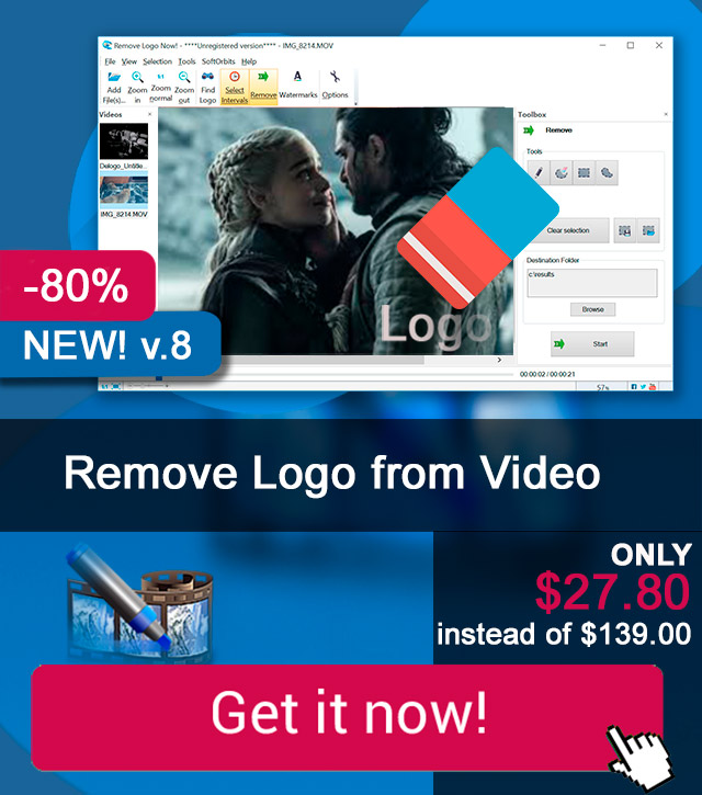 SoftOrbits: Remove annoying logotypes and text overlays from videos ...