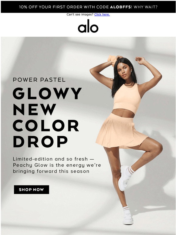 Alo Yoga: NEW COLOR DROP! SUPER-LIMITED PINK | Milled