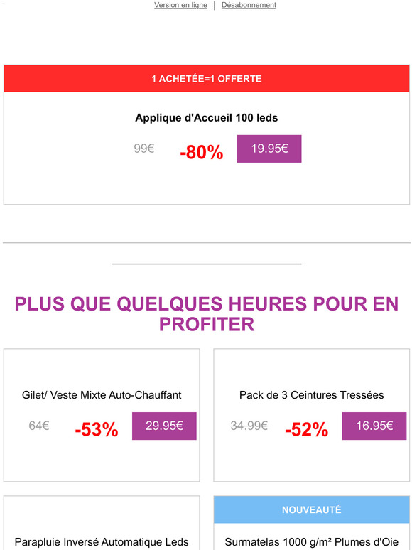 Trend Corner: Applique d'Accueil 100 leds Dtecteur Prsence, clairage intelligent | Milled