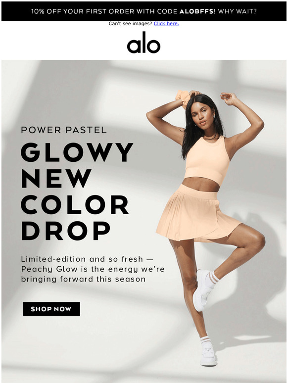 Alo Yoga: NEW COLOR DROP! SUPER-LIMITED PINK | Milled