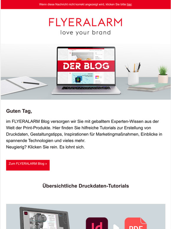 FLYERALARM: Kennen Sie den FLYERALARM Blog? | Milled