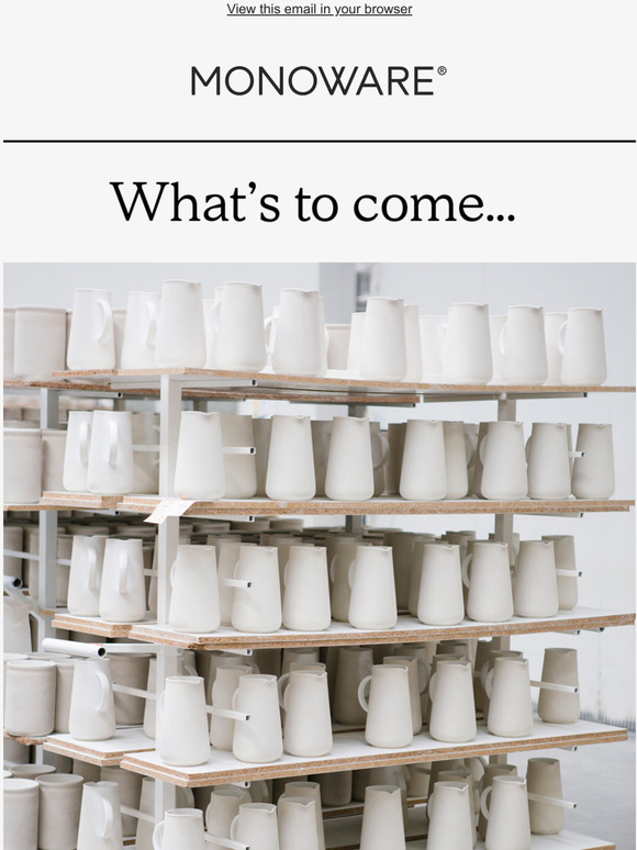 Monoware: Monoware | Simple Pleasures & Ordinary Objects | Milled