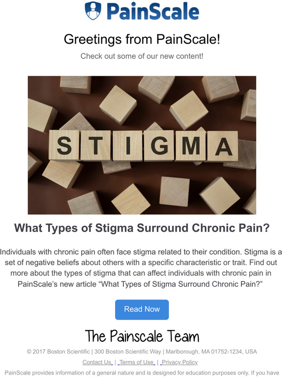 PainScale: What Types of Stigma Surround Chronic Pain? | Milled
