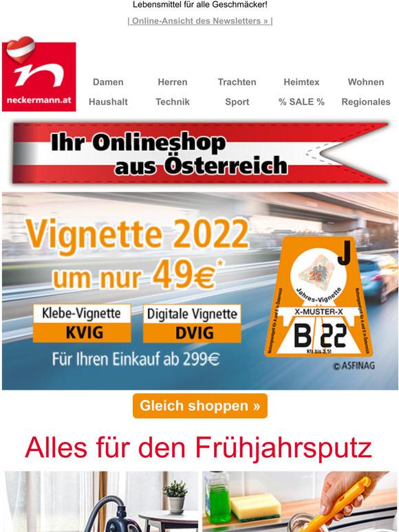 Neckermann Reizen: Vignette 2022 um nur 49 Heizgerte, Sport- & Outdoor ...