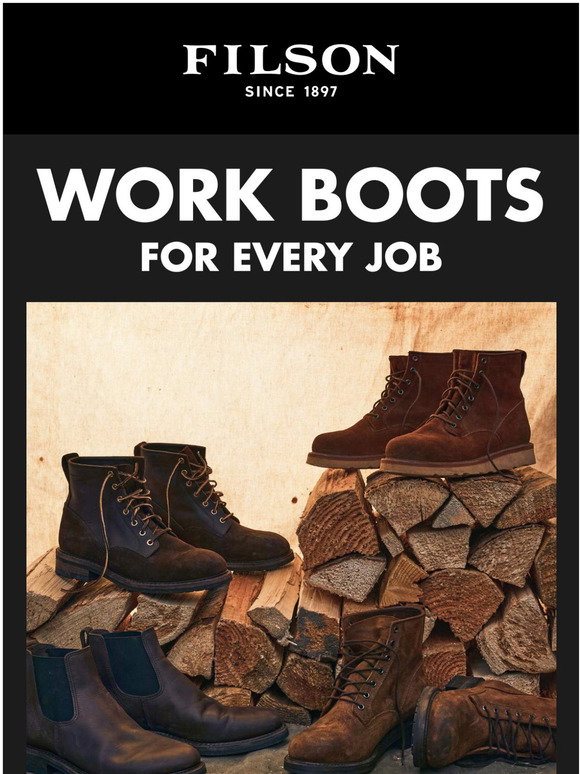 Filson: Workhorse Boots | Milled