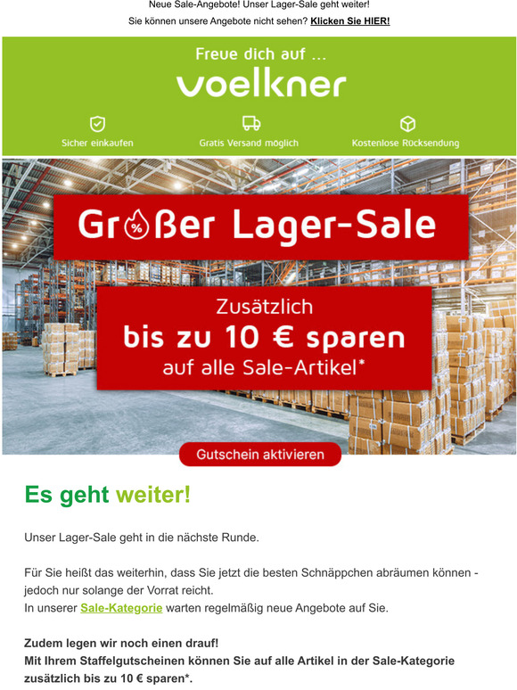 Voelkner: Der Countdown luft | Milled