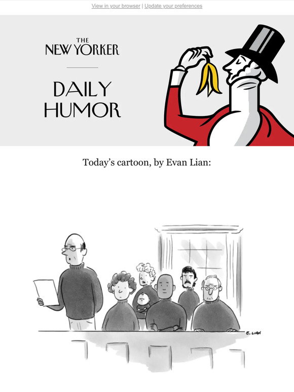 The New Yorker: Daily Humor: Lesser-Known Attachment Styles | Milled
