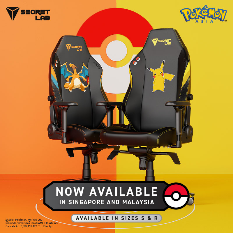 Secretlab: The Pokmon Collection by Secretlab. Now in your area. | Milled