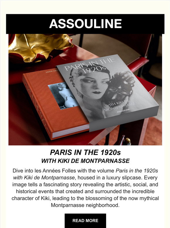 Assouline: (1/6) Back in Stock: Paris in the 1920s With Kiki de ...