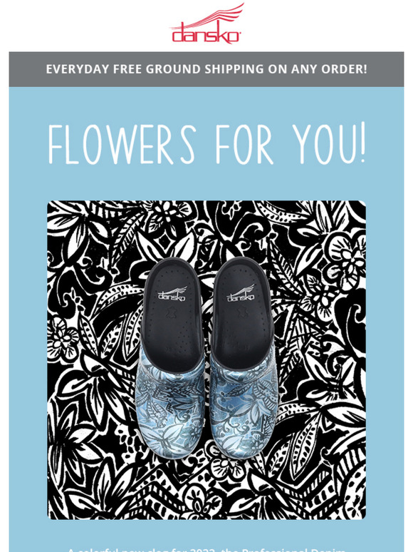 Dansko: Denim and flowers | Milled