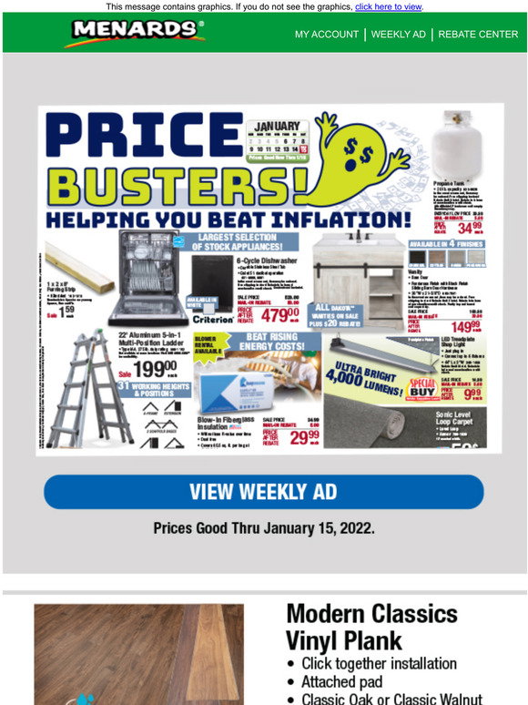 Menards: Your One Stop Shop For Price Busters! | Milled