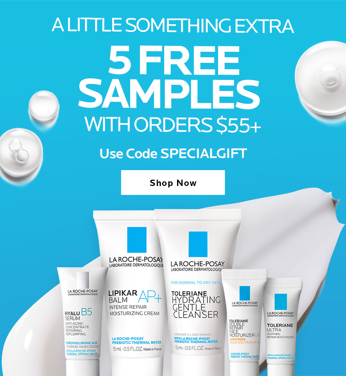La Roche-Posay: Five FREE Deluxe Samples Inside | Milled