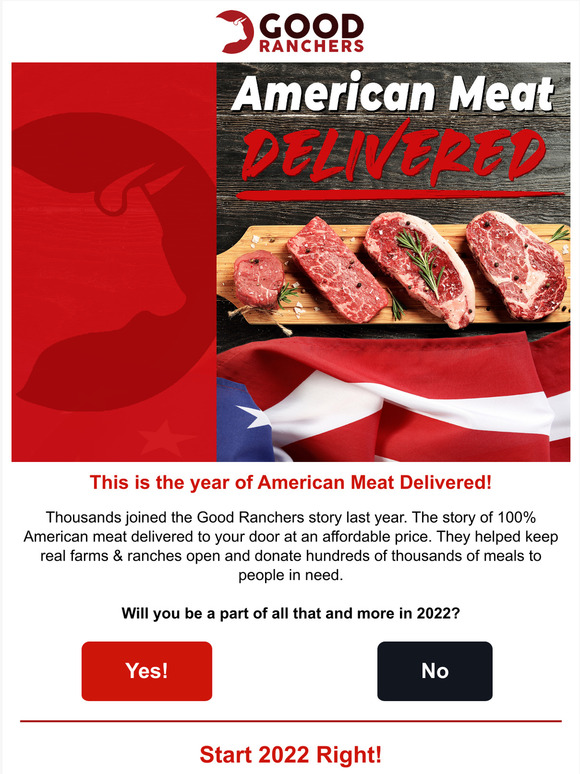 Good Ranchers: 2022 - The Year of American Meat Delivered! | Milled
