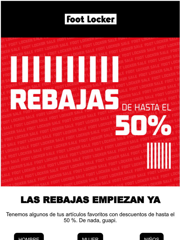 Foot Locker: Hasta un 50 % de descuento en nuestros artculos | Milled