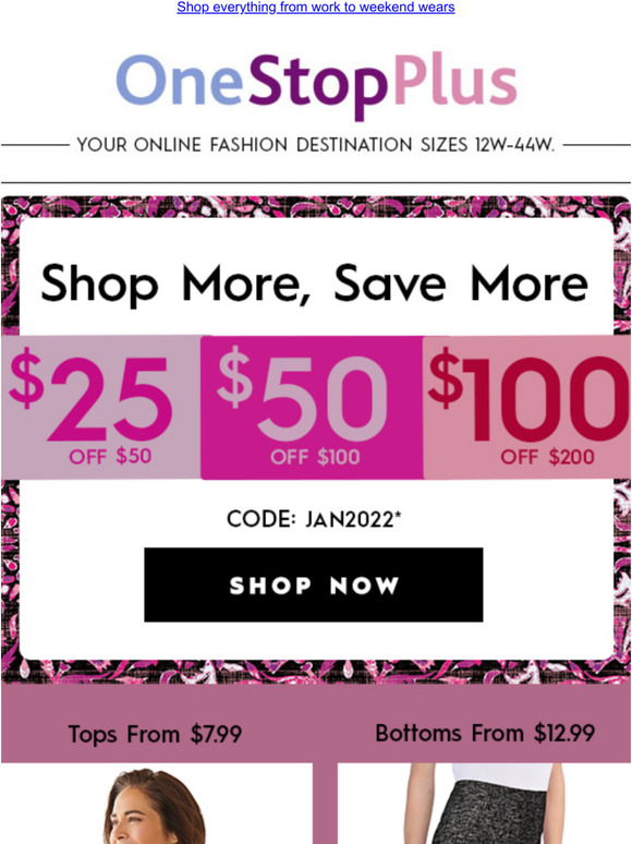 One Stop Plus: Your $100 off is waiting | Milled