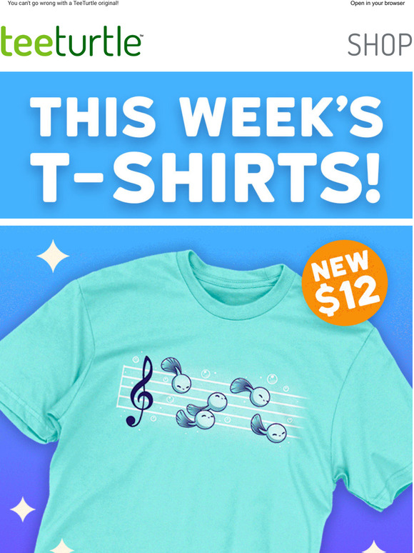 TeeTurtle: Cute t-shirts, assemble! | Milled