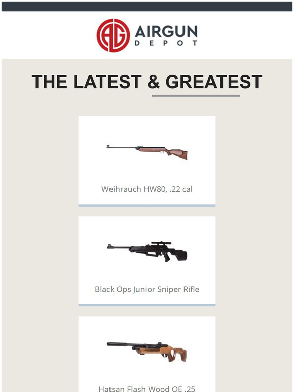 Airgun Depot: Our Airgun Experts Thought Youd be into These | Milled